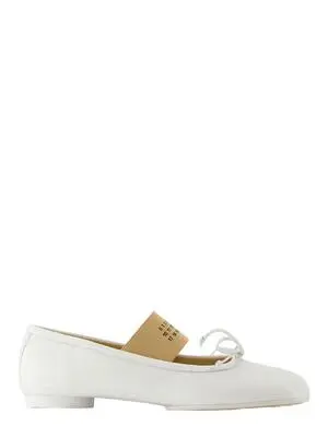 MAISON MARGIELA MM6 Maison Margiela Ballerinas White