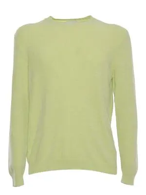 SETTEFILI CASHMERE Girocoll Sweater - Green