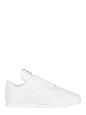 Chloé Suede Kick Sneakers White