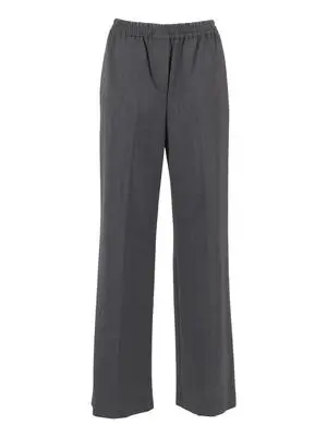 Max Mara Wide Leg Trousers Gray