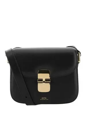 A.p.c. Mini Grace Crossbody Bag Black