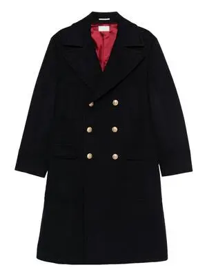 Brunello Cucinelli Double-breasted Coat - Blue
