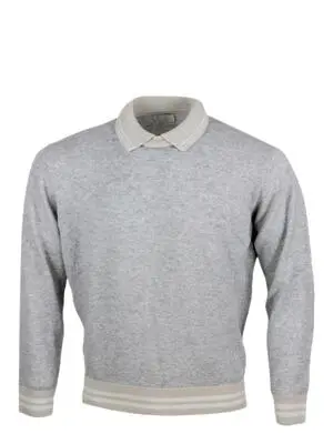 Eleventy Eleventy Sweater Light Grey