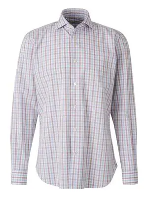 VINCENZO DI RUGGIERO Cotton Check Shirt - Shirts