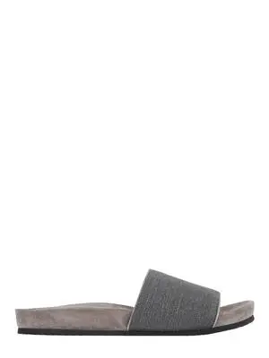 BRUNELLO CUCINELLI Leather Slippers