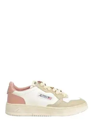 AUTRY Sup Vint Low Sneakers - Leat/leat Wht/cam/saf