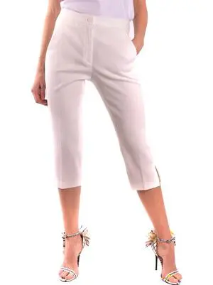 Moschino Capri Trousers - White