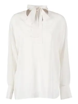MAX MARA STUDIO Silk Shirt - White