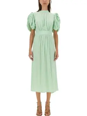 Remain Birger Christensen Midi Dress - Green