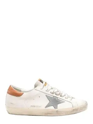 Golden Goose Flat Shoes - White/grey/brown