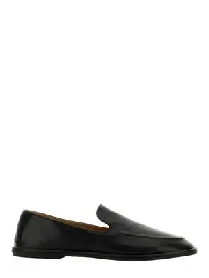 THE ROW Canal Loafers Black