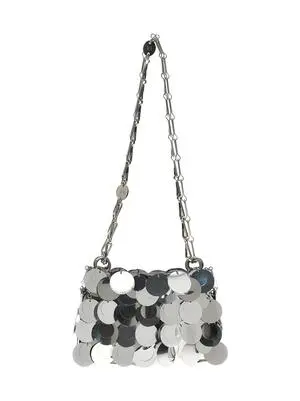 PACO RABANNE Sparkle Discs Nano Shoulder Bag