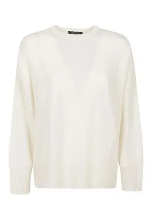 ARAGONA Long Sleeve Cashmere Sweater