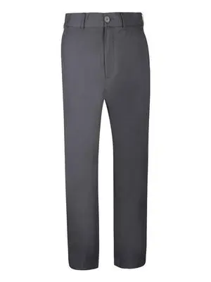 Studio Nicholson Regular Fit Cotton Trousers - Black
