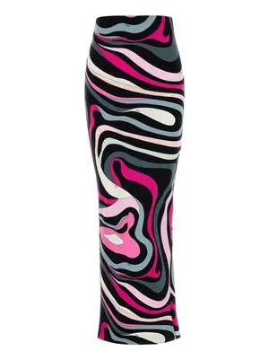 Emilio Pucci Printed Skirt Printed