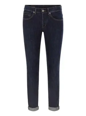 DONDUP GEORGE Five-Pocket Jeans Navy