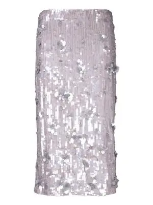 P.A.R.O.S.H Long Sequined Skirt