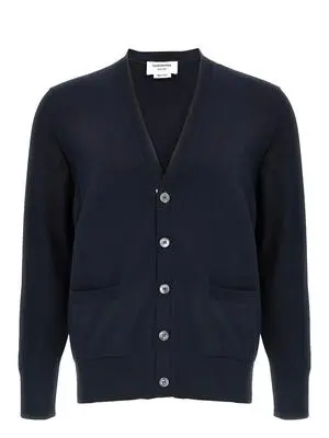 Thom Browne 4-bar Cardigan - Blue