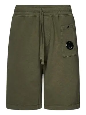 C.P. COMPANY Regular Fit Shorts - Green