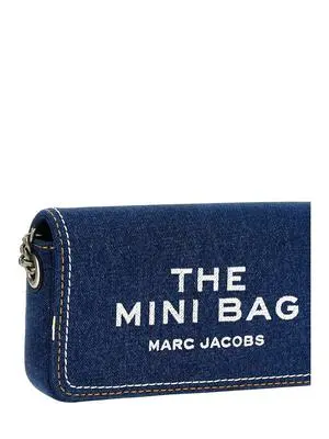 Marc Jacobs The Denim Chain Mini Crossbody Bag - Blue
