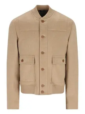 FENDI Cashmere Bomber Jacket