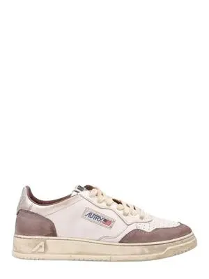 AUTRY Medalist Low Super Vintage Sneakers White/burned