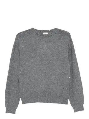 LIU JO Metallic Embellished Sweater