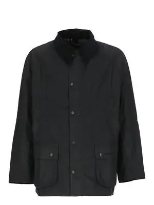 Barbour Waxed Cotton Jacket - Blue