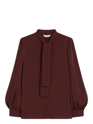 Max Mara Silk Shirt - Cherry