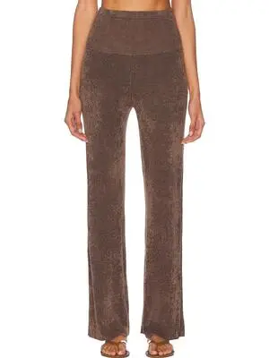 AYA MUSE Brisa Knit Pant - Chocolate