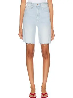 MOTHER High-waisted Rider Bermuda Short - Cowabunga