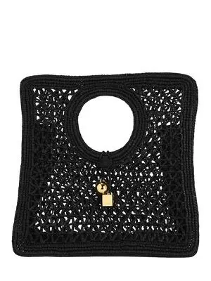 Jacquemus Le Petit Carre Spiaggia Black