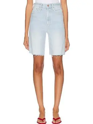 MOTHER High Waisted Rider Bermuda Short Fray - Cowabunga