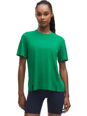 Lululemon Fast And Free Short-sleeve Shirt - Raceway Green