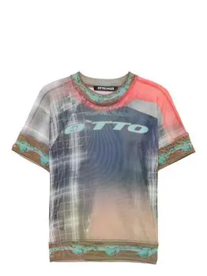 Ottolinger Mesh T-shirt - Blue
