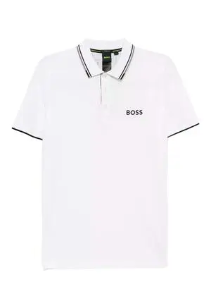BOSS Paddy Polo Shirt - White