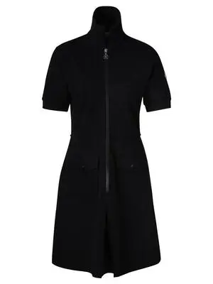 Moncler Polo Mini Dress - Black