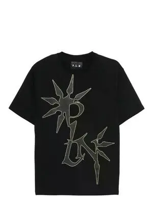 P.L.N. Logo-print T-shirt