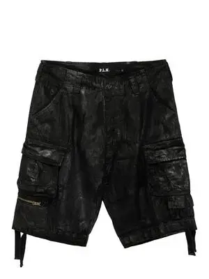 P.L.N. Leather Shorts