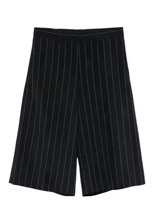 Stella McCartney Pinstriped Tailored Shorts - Blue