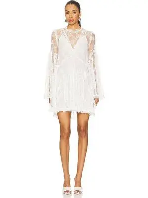 AKNVAS Dorian Lace Dress - White