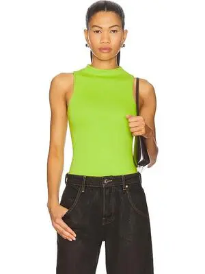 AFRM Cami Bodysuit - Lime Punch