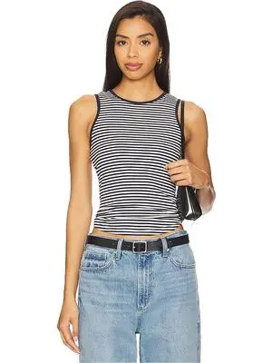 ALL THE WAYS Janae Top - Navy Stripe