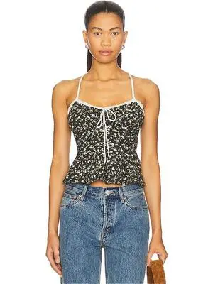 Free People Sammi Tank - Washed Black