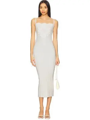 Lpa Amara Midi Knit Dress - Ivory