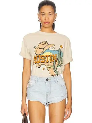 Junk Food Austin Texas Tee - Camel