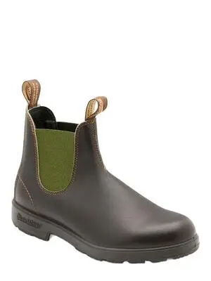 Blundstone Water-Resistant Chelsea Boot Brown/ Olive