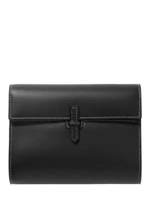 HUNTING SEASON Leather Clutch - Black