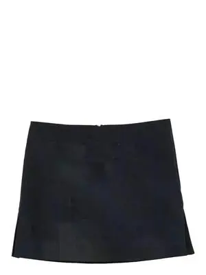 A.p.c. Ember Mini Skirt - Blue