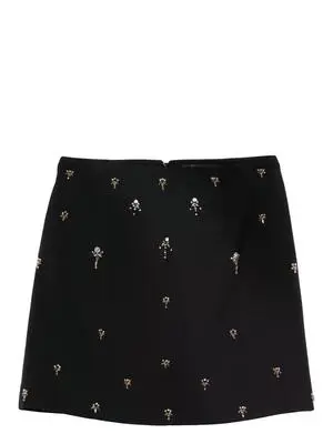M.MARQUISE Franca Mini Skirt - Black